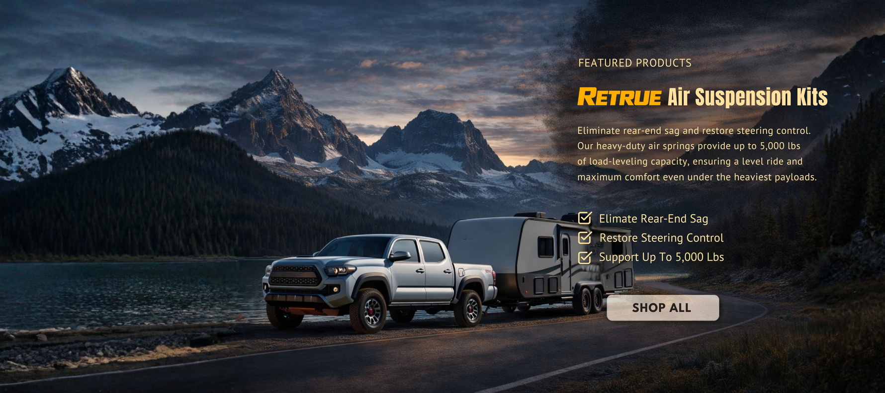 Air Suspension Kits for Ford, RAM, Chevy | Retrue – RETRUE